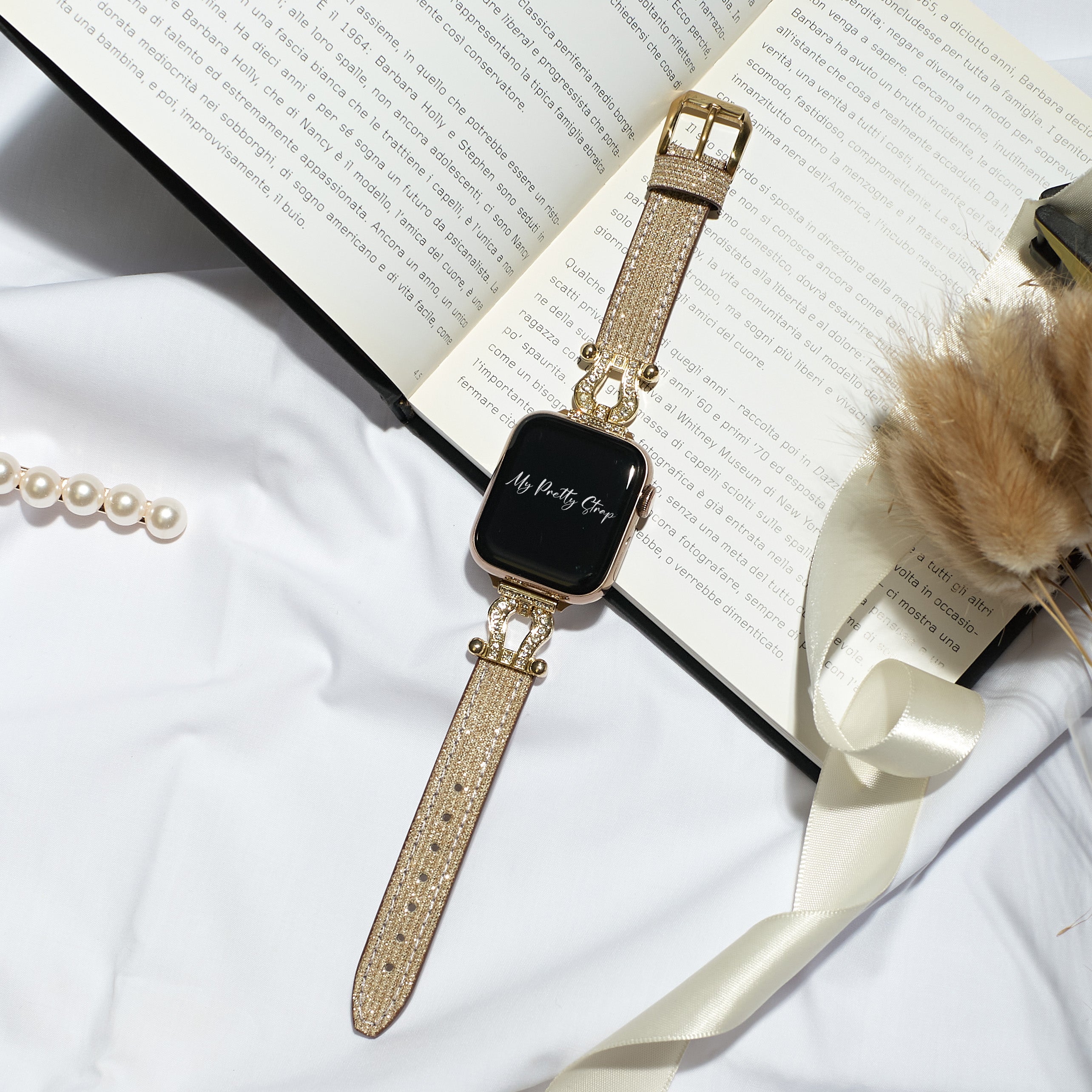 Queen Leather Apple Watch Strap – Pretty Straps™